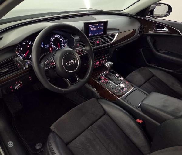 Melns Audi A6 2013 Marijampole, ar dzinēja tilpumu 2.97 L un nobraukumu 311 tūkst. km par 10350 €, foto 2 vietnē AUTOMOTO.COM.LV