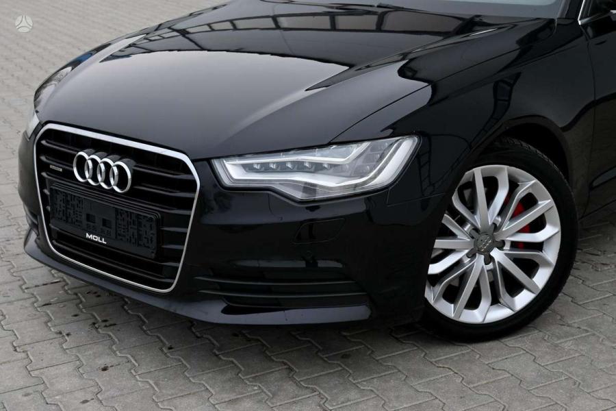 Black Audi A6 2013 in Kretinga, with an engine capacity of 2.97 L and mileage of 210 thousand km for 11499 €, photo 4 on AUTOMOTO.COM.LV