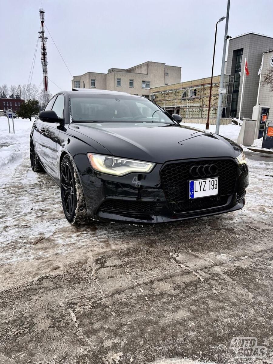 Black Audi A6 2013 in Siauliai, with an engine capacity of 2.00 L and mileage of 193 thousand km for 10000 €, photo 1 on AUTOMOTO.COM.LV