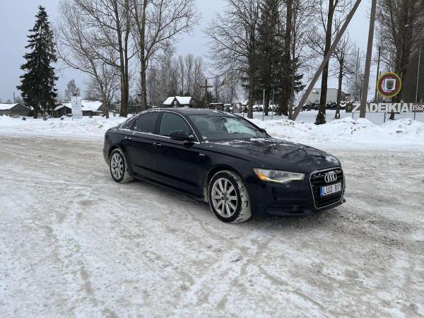 Black Audi A6 2013 in Silale, with an engine capacity of 3.00 L and mileage of 163 thousand km for 10300 €, photo 2 on AUTOMOTO.COM.LV
