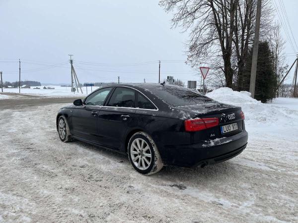 Black Audi A6 2013 in Silale, with an engine capacity of 3.00 L and mileage of 163 thousand km for 10300 €, photo 5 on AUTOMOTO.COM.LV