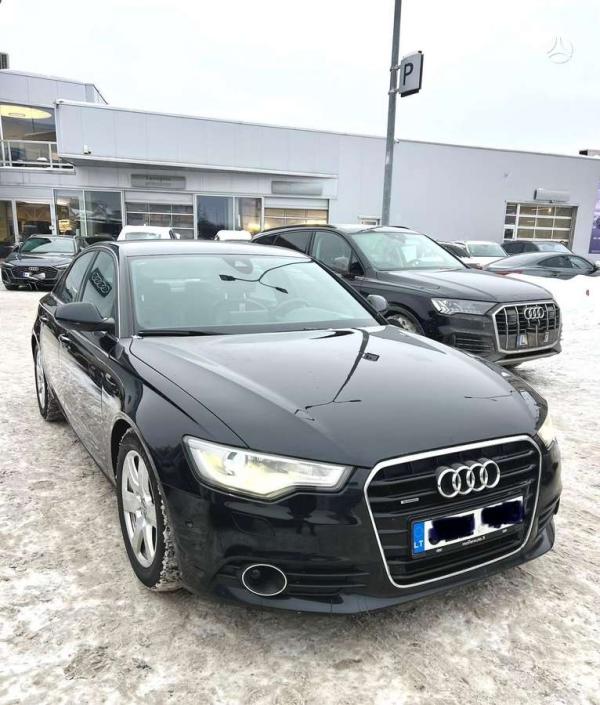 Black Audi A6 2013 in Vilnius, with an engine capacity of 2.97 L and mileage of 266 thousand km for 11295 €, photo 2 on AUTOMOTO.COM.LV