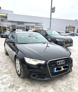 Black Audi A6 2013 in Vilnius, with an engine capacity of 2.97 L and mileage of 266 thousand km for 11295 €, photo 2 on AUTOMOTO.COM.LV