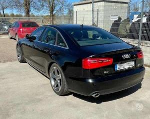Black Audi A6 2013 in Vilnius, with an engine capacity of 2.97 L and mileage of 266 thousand km for 11295 €, photo 6 on AUTOMOTO.COM.LV