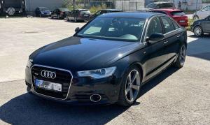 Black Audi A6 2013 in Vilnius, with an engine capacity of 2.97 L and mileage of 266 thousand km for 11295 €, photo 7 on AUTOMOTO.COM.LV
