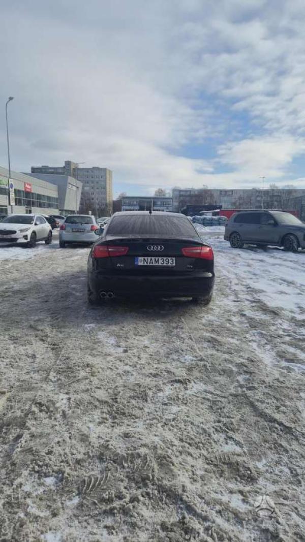 Melns Audi A6 2013 Viļņa, ar dzinēja tilpumu 1.97 L un nobraukumu 179 tūkst. km par 10900 €, foto 2 vietnē AUTOMOTO.COM.LV