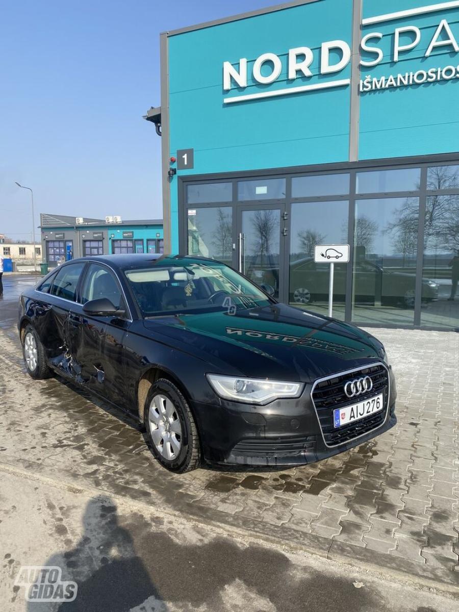 Melns Audi A6 2013 Panevēža, ar dzinēja tilpumu 2.00 L un nobraukumu 527 tūkst. km par 4890 €, foto 1 vietnē AUTOMOTO.COM.LV