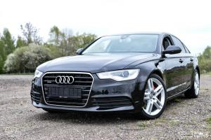 Black Audi A6 2013 in Kretinga, with an engine capacity of 3.00 L and mileage of 256 thousand km for 12850 €, photo  on AUTOMOTO.COM.LV