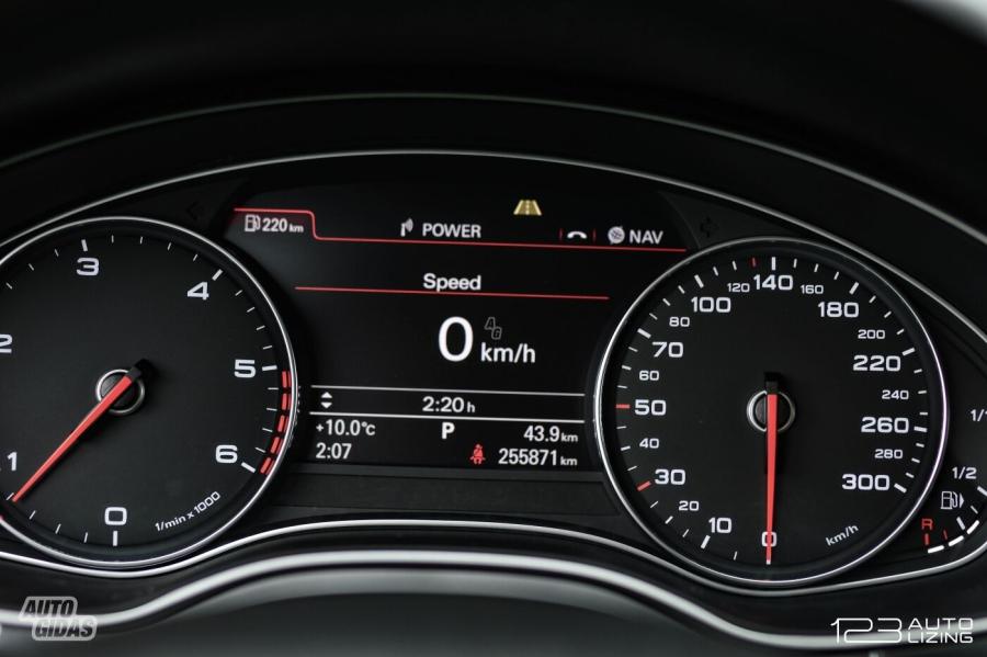 Black Audi A6 2013 in Kretinga, with an engine capacity of 3.00 L and mileage of 256 thousand km for 12850 €, photo 22 on AUTOMOTO.COM.LV