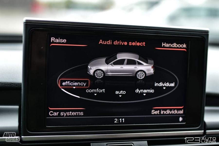 Black Audi A6 2013 in Kretinga, with an engine capacity of 3.00 L and mileage of 256 thousand km for 12850 €, photo 28 on AUTOMOTO.COM.LV