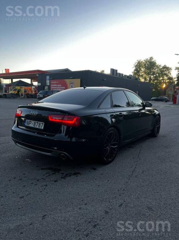 Melns Audi A6 2013 Rīga, ar dzinēja tilpumu 3.00 L un nobraukumu 271 tūkst. km par 12300 €, foto 6 vietnē AUTOMOTO.COM.LV