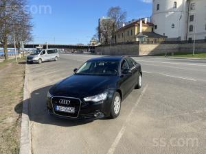 Black Audi A6 2013 in Riga, with an engine capacity of 2.80 L and mileage of 132 thousand km for 9800 €, photo 4 on AUTOMOTO.COM.LV