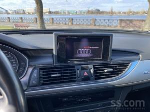 Black Audi A6 2013 in Riga, with an engine capacity of 2.80 L and mileage of 132 thousand km for 9800 €, photo 8 on AUTOMOTO.COM.LV