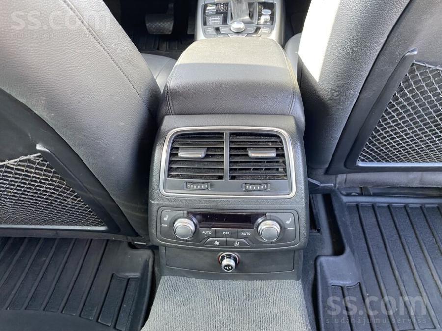 Black Audi A6 2013 in Riga, with an engine capacity of 2.80 L and mileage of 132 thousand km for 9800 €, photo 9 on AUTOMOTO.COM.LV