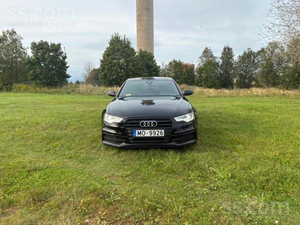 Black Audi A6 2013 in Riga, with an engine capacity of 2.00 L and mileage of 360 thousand km for 9000 €, photo 1 on AUTOMOTO.COM.LV