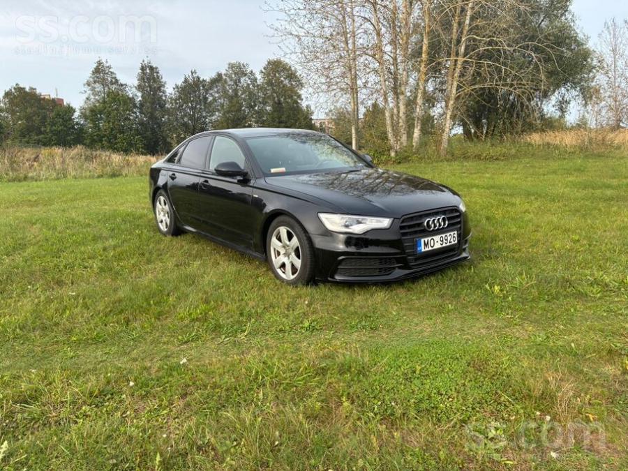 Black Audi A6 2013 in Riga, with an engine capacity of 2.00 L and mileage of 360 thousand km for 9000 €, photo 4 on AUTOMOTO.COM.LV