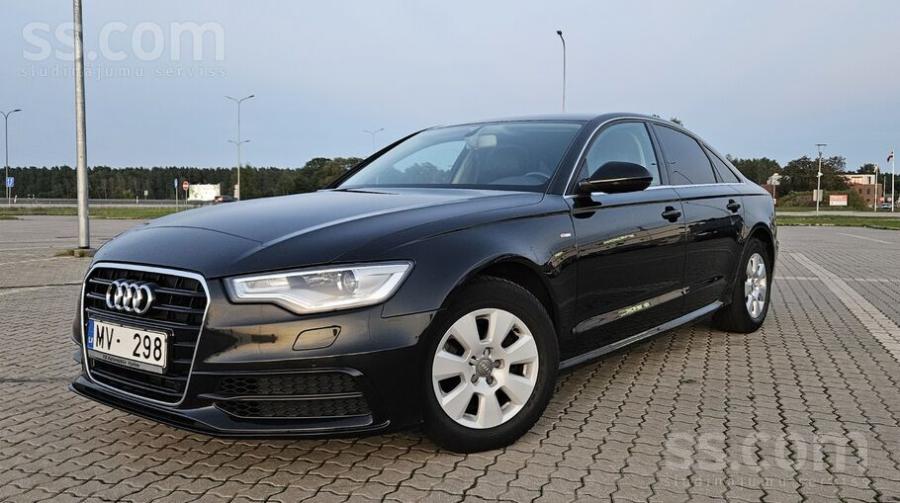 Melns Audi A6 2013 Rīga, ar dzinēja tilpumu 2.00 L un nobraukumu 191 tūkst. km par 11600 €, foto 1 vietnē AUTOMOTO.COM.LV
