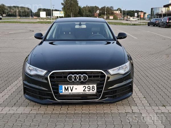 Black Audi A6 2013 in Riga, with an engine capacity of 2.00 L and mileage of 191 thousand km for 11600 €, photo 2 on AUTOMOTO.COM.LV