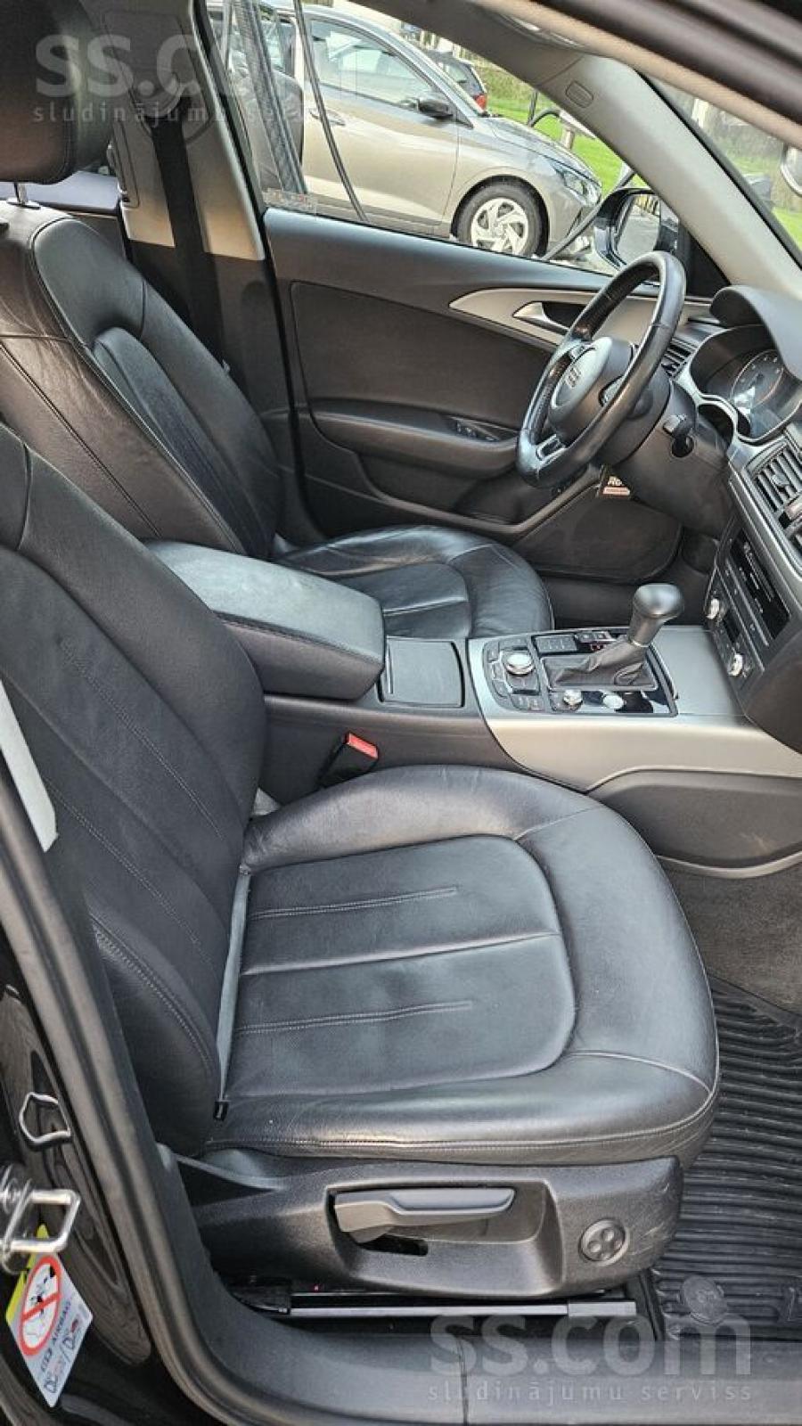 Melns Audi A6 2013 Rīga, ar dzinēja tilpumu 2.00 L un nobraukumu 191 tūkst. km par 11600 €, foto 12 vietnē AUTOMOTO.COM.LV