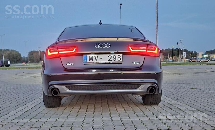 Melns Audi A6 2013 Rīga, ar dzinēja tilpumu 2.00 L un nobraukumu 191 tūkst. km par 11600 €, foto 16 vietnē AUTOMOTO.COM.LV