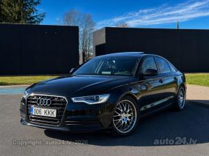 Black Audi A6 2013 in Tallinn, with an engine capacity of 3.00 L and mileage of 303 thousand km for 11399 €, photo  on AUTOMOTO.COM.LV