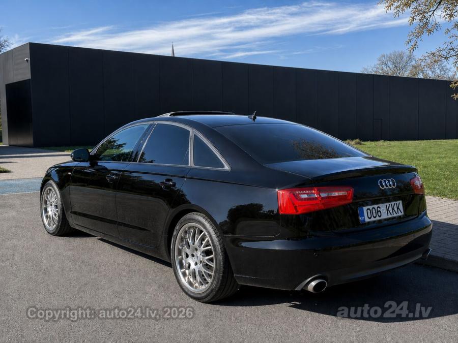 Melns Audi A6 2013 Tallina, ar dzinēja tilpumu 3.00 L un nobraukumu 303 tūkst. km par 11399 €, foto 4 vietnē AUTOMOTO.COM.LV