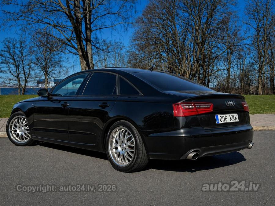 Melns Audi A6 2013 Tallina, ar dzinēja tilpumu 3.00 L un nobraukumu 303 tūkst. km par 11399 €, foto 5 vietnē AUTOMOTO.COM.LV