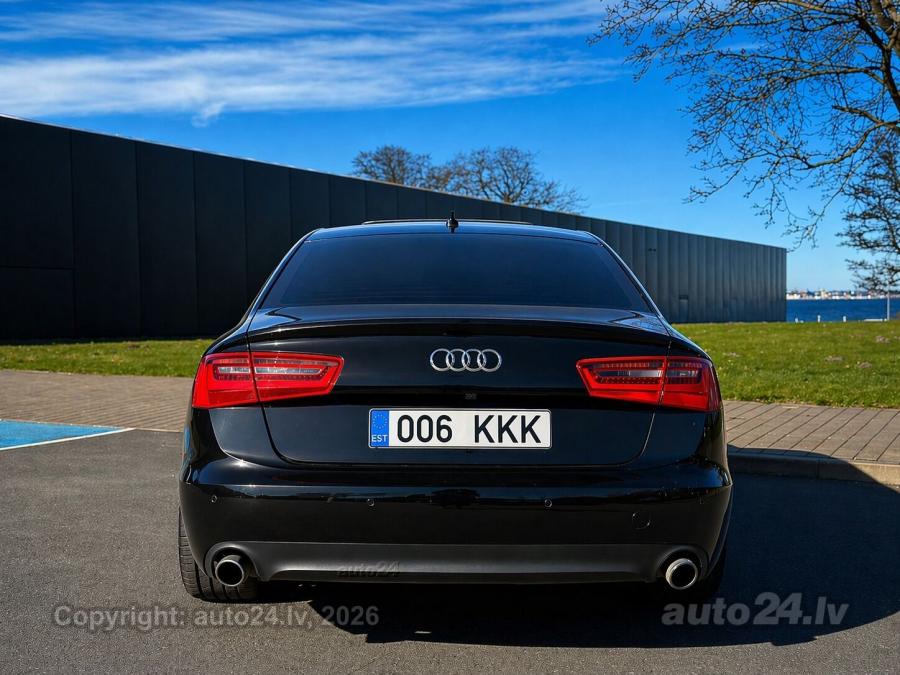 Melns Audi A6 2013 Tallina, ar dzinēja tilpumu 3.00 L un nobraukumu 303 tūkst. km par 11399 €, foto 6 vietnē AUTOMOTO.COM.LV