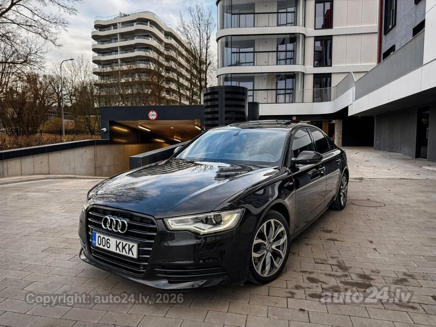 Melns Audi A6 2013 Tallina, ar dzinēja tilpumu 3.00 L un nobraukumu 303 tūkst. km par 11399 €, foto 14 vietnē AUTOMOTO.COM.LV