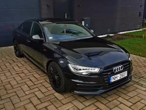 Melns Audi A6 2013 Rīga, ar dzinēja tilpumu 3.00 L un nobraukumu 219 tūkst. km par 16100 €, foto  vietnē AUTOMOTO.COM.LV