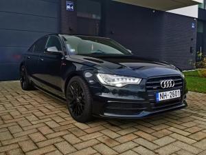 Black Audi A6 2013 in Riga, with an engine capacity of 3.00 L and mileage of 219 thousand km for 16100 €, photo 3 on AUTOMOTO.COM.LV