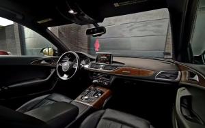Black Audi A6 2013 in Riga, with an engine capacity of 3.00 L and mileage of 219 thousand km for 16100 €, photo 14 on AUTOMOTO.COM.LV