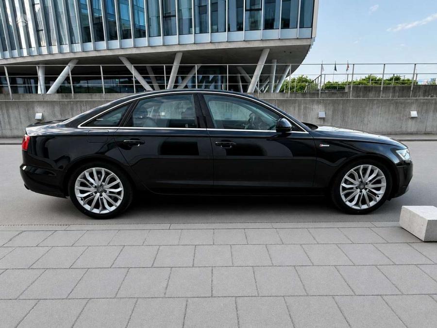 Melns Audi A6 2013 Viļņa, ar dzinēja tilpumu 3.00 L un nobraukumu 264 tūkst. km par 7999 €, foto 5 vietnē AUTOMOTO.COM.LV