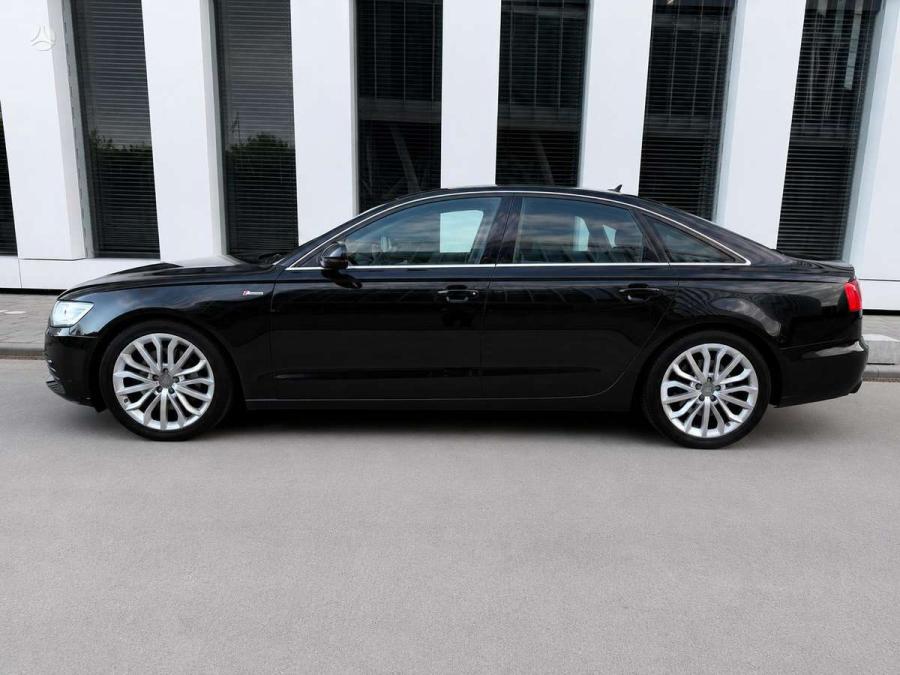 Melns Audi A6 2013 Viļņa, ar dzinēja tilpumu 3.00 L un nobraukumu 264 tūkst. km par 7999 €, foto 9 vietnē AUTOMOTO.COM.LV