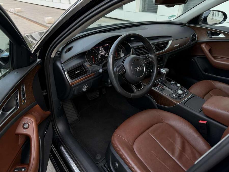 Melns Audi A6 2013 Viļņa, ar dzinēja tilpumu 3.00 L un nobraukumu 264 tūkst. km par 7999 €, foto 12 vietnē AUTOMOTO.COM.LV