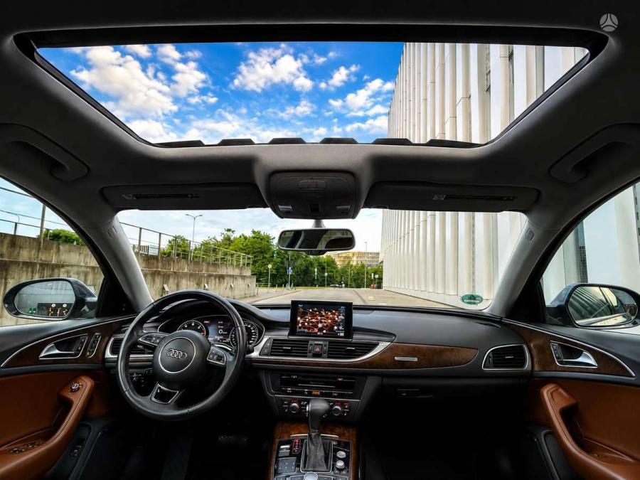 Melns Audi A6 2013 Viļņa, ar dzinēja tilpumu 3.00 L un nobraukumu 264 tūkst. km par 7999 €, foto 14 vietnē AUTOMOTO.COM.LV