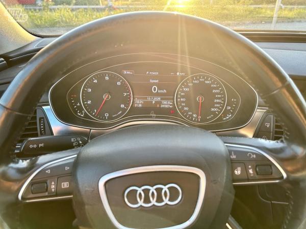 Black Audi A6 2013 in Klaipeda, with an engine capacity of 2.00 L and mileage of 242 thousand km for 6300 €, photo 10 on AUTOMOTO.COM.LV