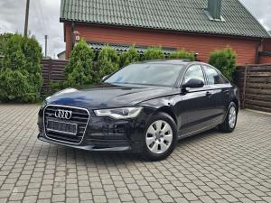 Black Audi A6 2013 in Kretinga, with an engine capacity of 2.97 L and mileage of 298 thousand km for 10899 €, photo 8 on AUTOMOTO.COM.LV