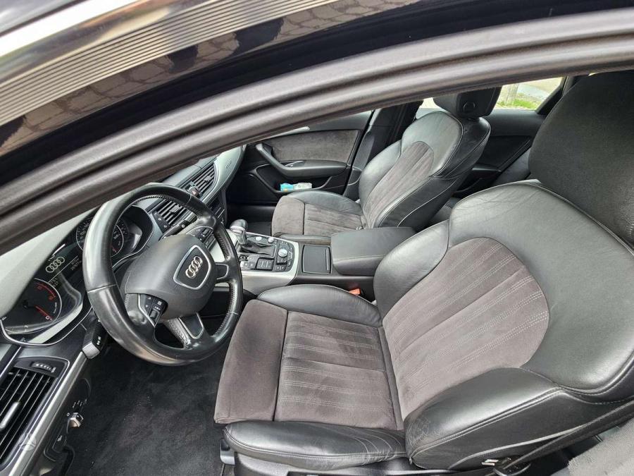 Black Audi A6 2013 in Kretinga, with an engine capacity of 2.97 L and mileage of 298 thousand km for 10899 €, photo 19 on AUTOMOTO.COM.LV