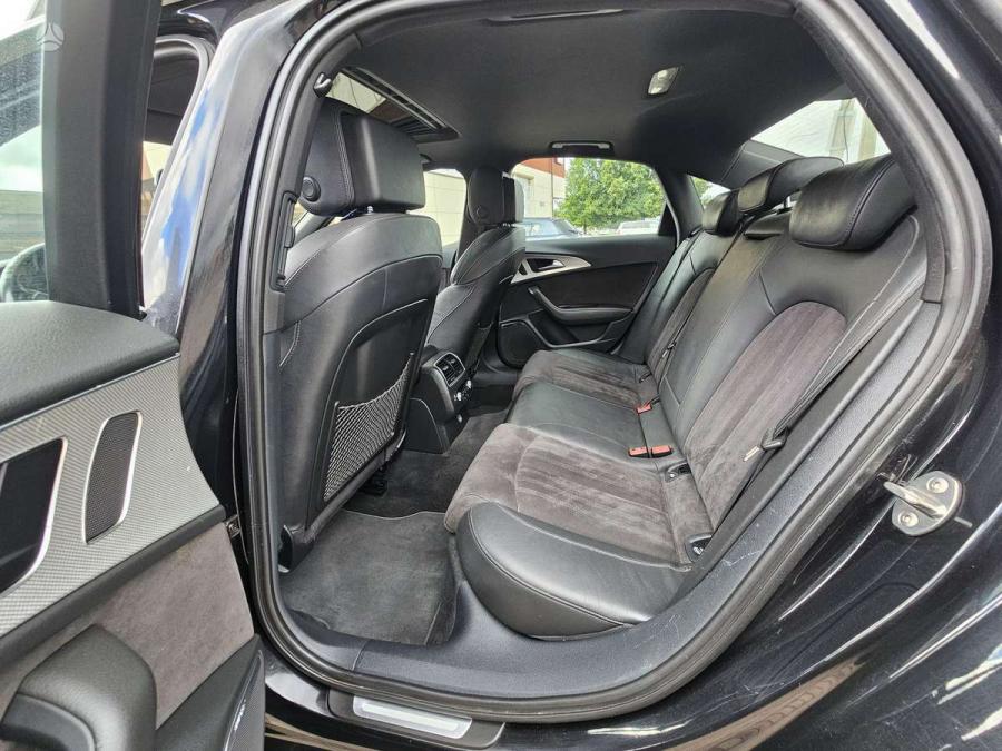 Black Audi A6 2013 in Kretinga, with an engine capacity of 2.97 L and mileage of 298 thousand km for 10899 €, photo 20 on AUTOMOTO.COM.LV