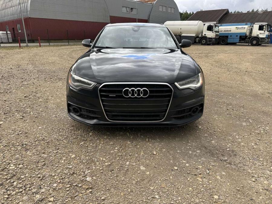Melns Audi A6 2013 Viļņa, ar dzinēja tilpumu 3.00 L un nobraukumu 254 tūkst. km par 5900 €, foto 3 vietnē AUTOMOTO.COM.LV
