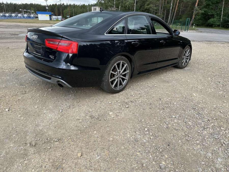 Melns Audi A6 2013 Viļņa, ar dzinēja tilpumu 3.00 L un nobraukumu 254 tūkst. km par 5900 €, foto 6 vietnē AUTOMOTO.COM.LV
