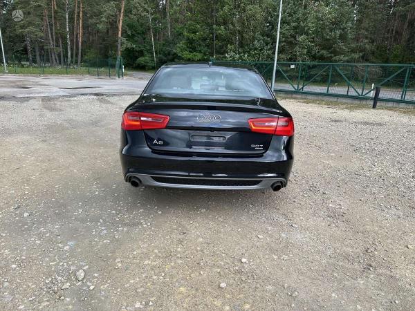 Melns Audi A6 2013 Viļņa, ar dzinēja tilpumu 3.00 L un nobraukumu 254 tūkst. km par 5900 €, foto 6 vietnē AUTOMOTO.COM.LV