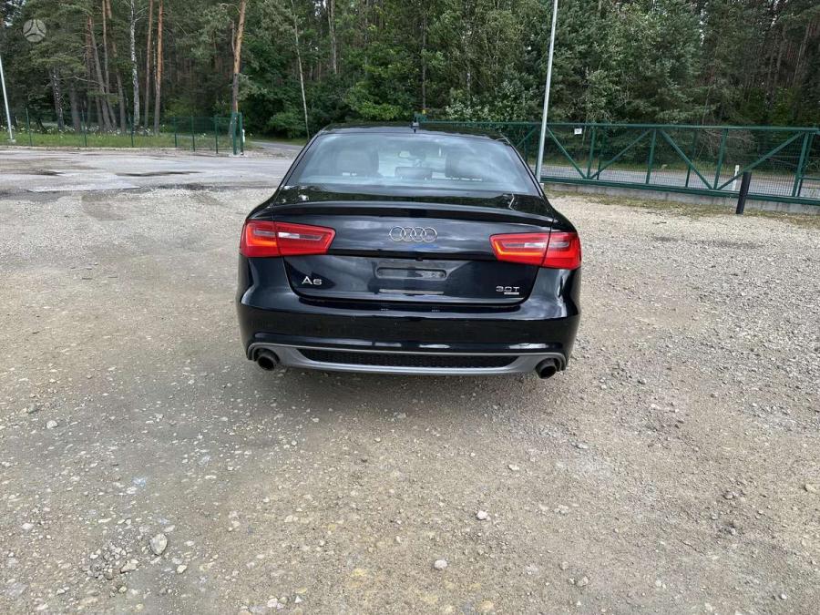 Melns Audi A6 2013 Viļņa, ar dzinēja tilpumu 3.00 L un nobraukumu 254 tūkst. km par 5900 €, foto 7 vietnē AUTOMOTO.COM.LV