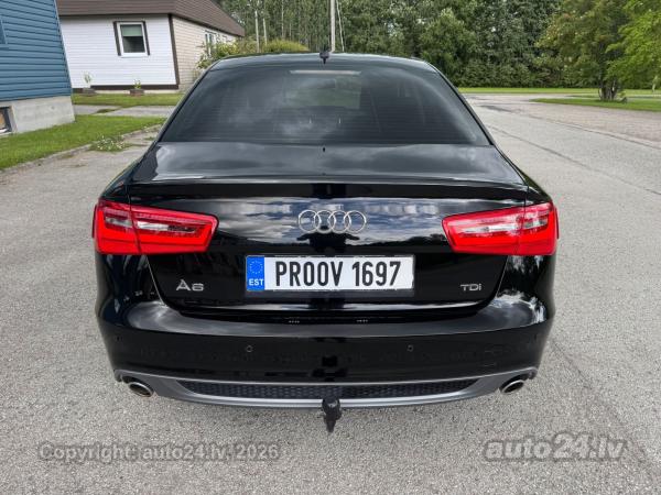 Black Audi A6 2013 in Rapla, with an engine capacity of 3.00 L and mileage of 213 thousand km for 11400 €, photo 8 on AUTOMOTO.COM.LV