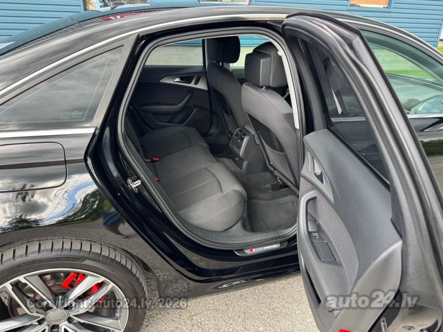 Black Audi A6 2013 in Rapla, with an engine capacity of 3.00 L and mileage of 213 thousand km for 11400 €, photo 15 on AUTOMOTO.COM.LV