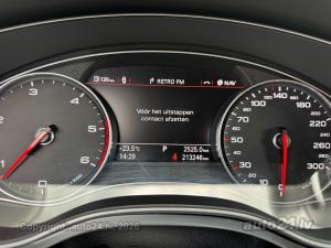 Black Audi A6 2013 in Rapla, with an engine capacity of 3.00 L and mileage of 213 thousand km for 11400 €, photo 18 on AUTOMOTO.COM.LV
