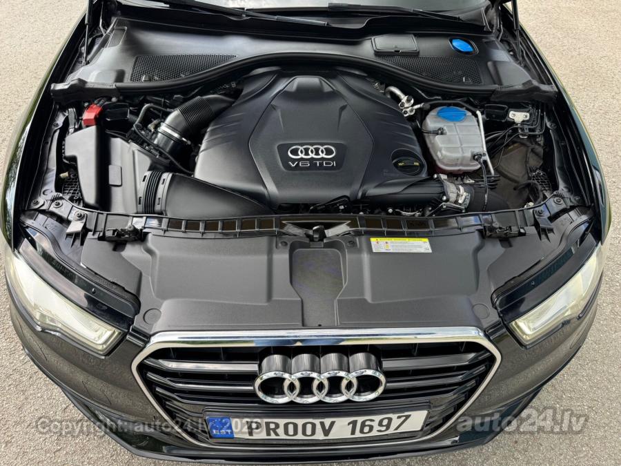 Black Audi A6 2013 in Rapla, with an engine capacity of 3.00 L and mileage of 213 thousand km for 11400 €, photo 20 on AUTOMOTO.COM.LV