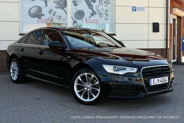 Melns Audi A6 2013 Kretinga, ar dzinēja tilpumu 2.97 L un nobraukumu 284 tūkst. km par 12699 €, foto 1 vietnē AUTOMOTO.COM.LV