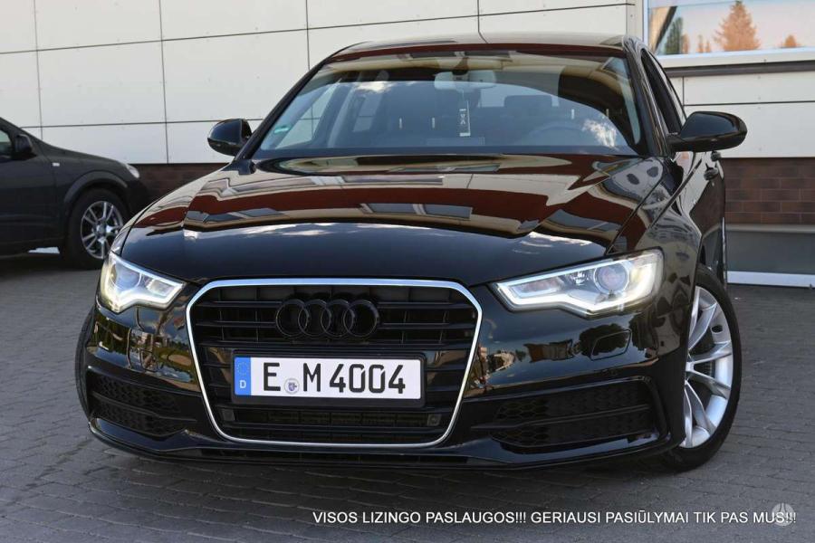 Melns Audi A6 2013 Kretinga, ar dzinēja tilpumu 2.97 L un nobraukumu 284 tūkst. km par 12699 €, foto 3 vietnē AUTOMOTO.COM.LV